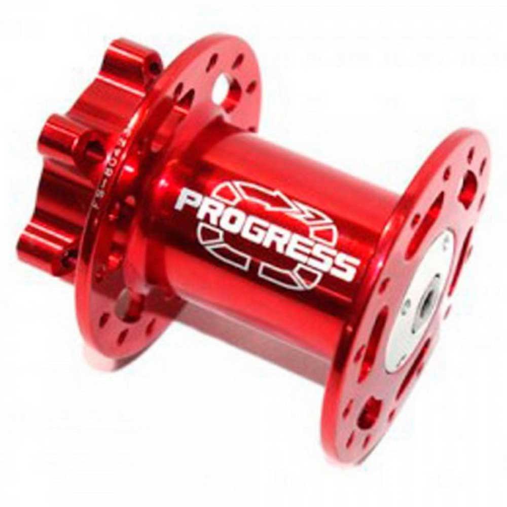 Progress Mtb Turbine Disc Mtb Front Hub Rojo 28H / Lefty